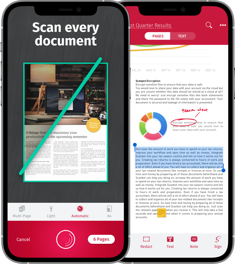 SwiftScan - Document Scanner for iPhone