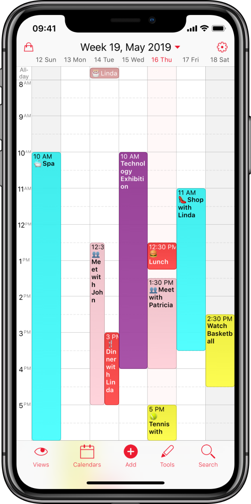 WeekCal: Smart Calendar App & Reminders for iPhone